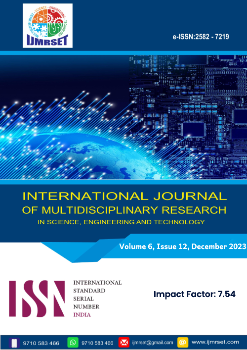 International Journal of Multidisciplinary Research in Science, Engineering and Technology